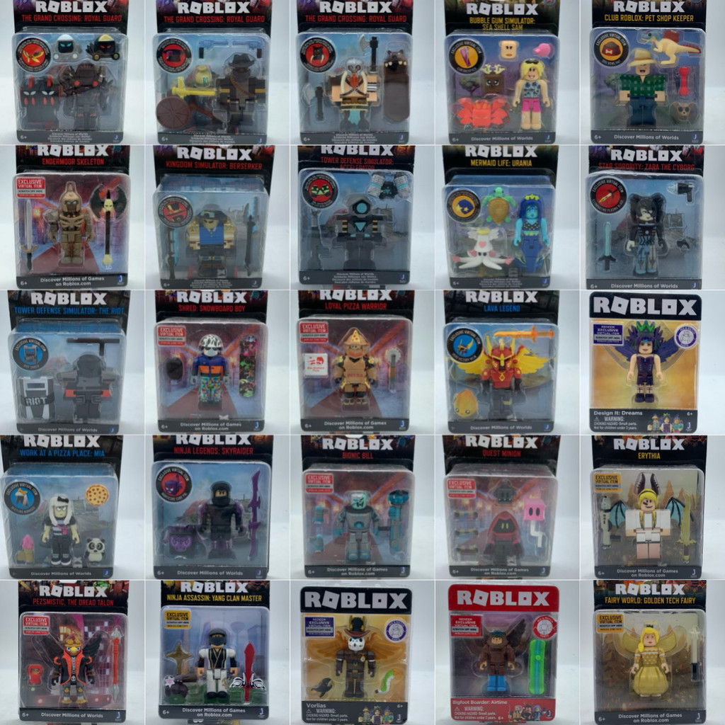 【Fast shipping】robloxs toys for boys ROBLOX Single Pack Valid Exchange ...