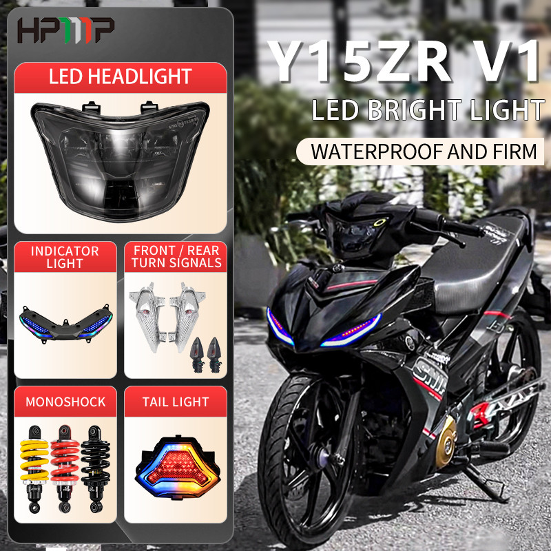 Y15ZR V1 PNP LED HEADLAMP FRONT/REAR TURN SIGNAL PILOT LAMP TAIL LIGHT ...