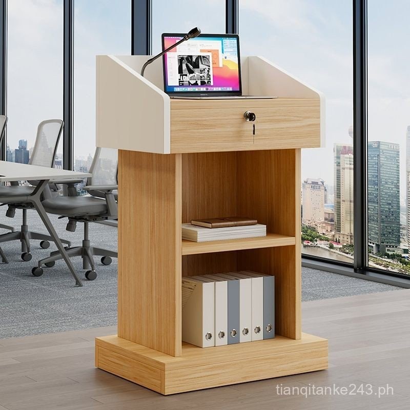 Podium Podium Table Training Class Teacher's Desk Host Station ...