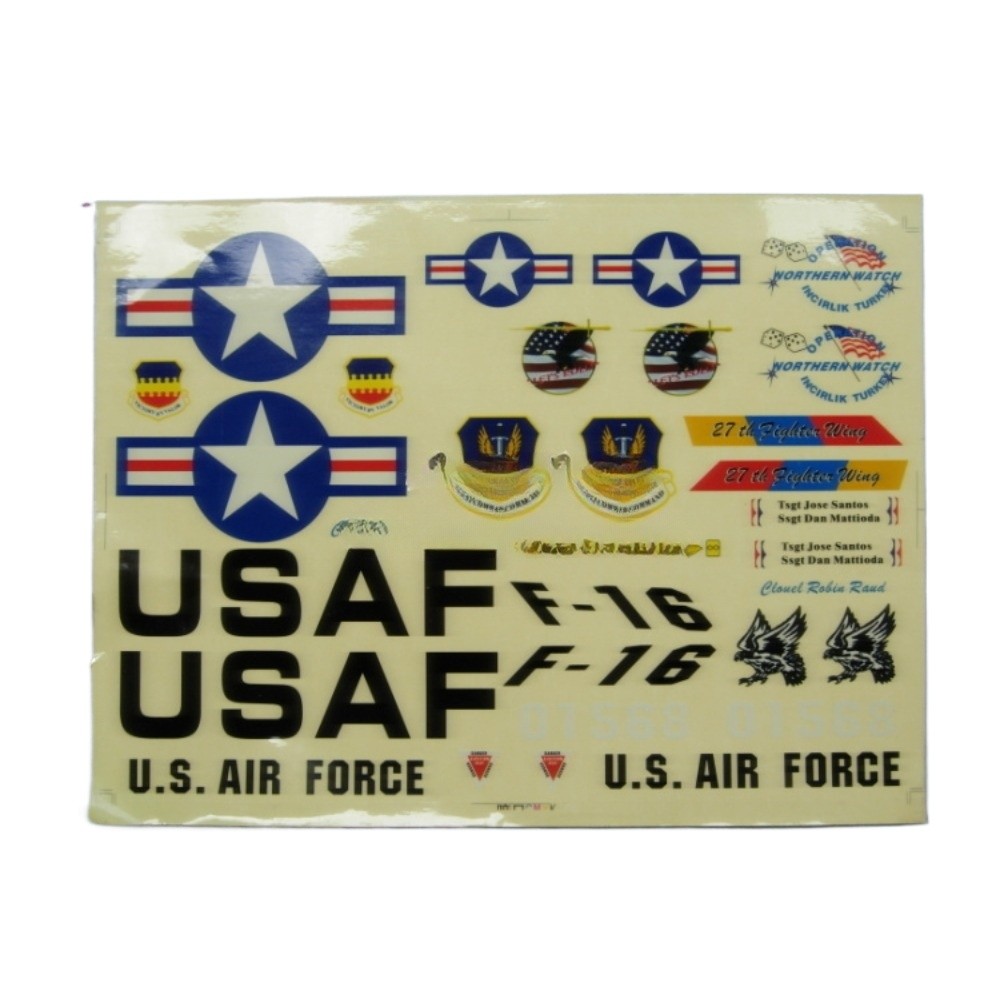 F-16 RC Plane Toy Model Sticker | Shopee Philippines