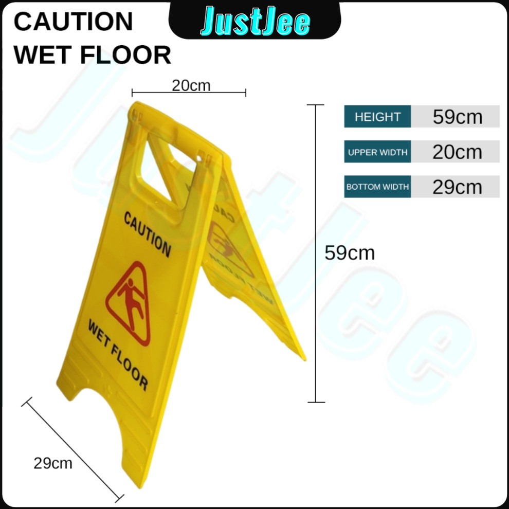 COD Foldable No Parking Signage Caution Wet Floor Signage Eye-catching ...