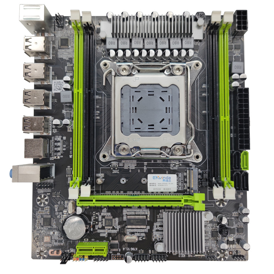 X79 Motherboard LGA 2011 USB2.0 SATA3 Support REG Memory ECC And ...