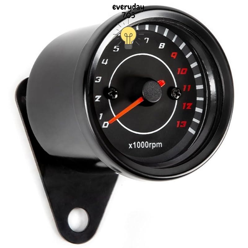 Motorcycle Tachometer Auto Gauge Odometer Cub Meter Universal Tach Cub ...