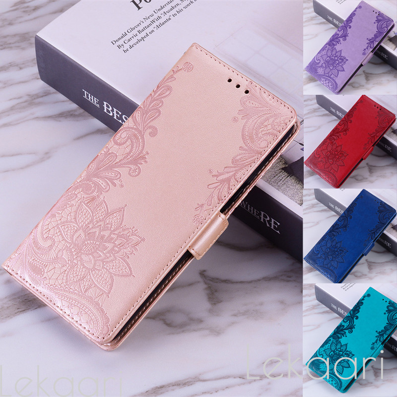 Lace Flower Wallet Case Huawei Y9s Y9 Y8s Y8P Y7P Y7A Y7 Y6s Y6P Y6 Y5 Enjoy 10s 7s 8 9 9s Prime ...