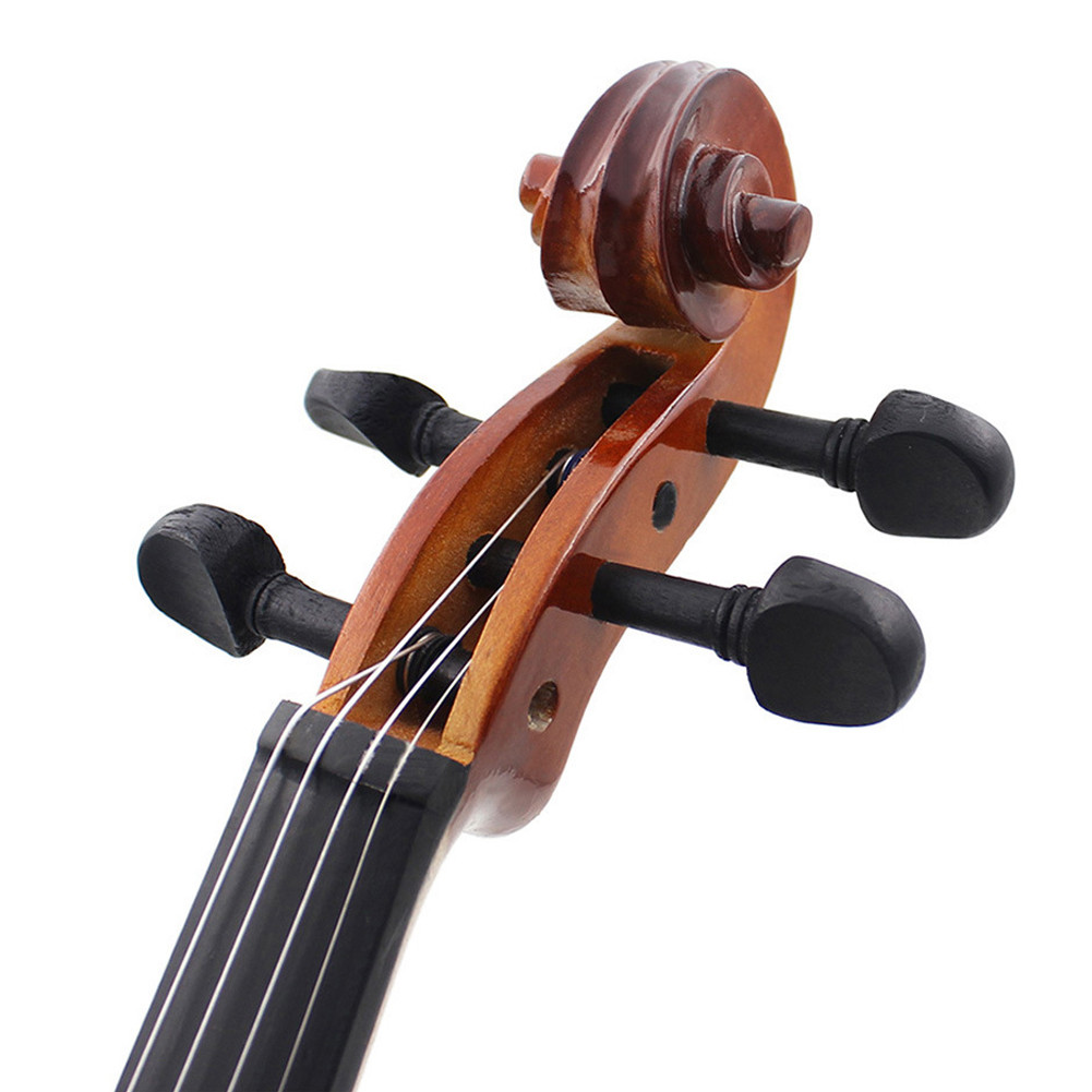 Violin 4/4 Full Size Kit with Case Bow Extra Strings Rosin Tuner 4/4 ...