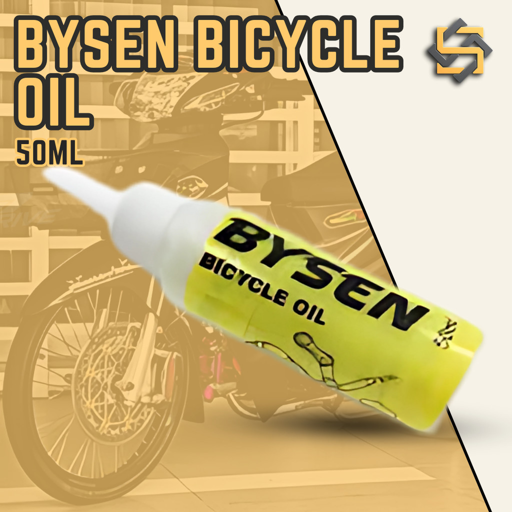 BICYCLE CHAIN LUBRICATE OIL 50ML BYSEN BIKE OIL(1piece) | Shopee ...
