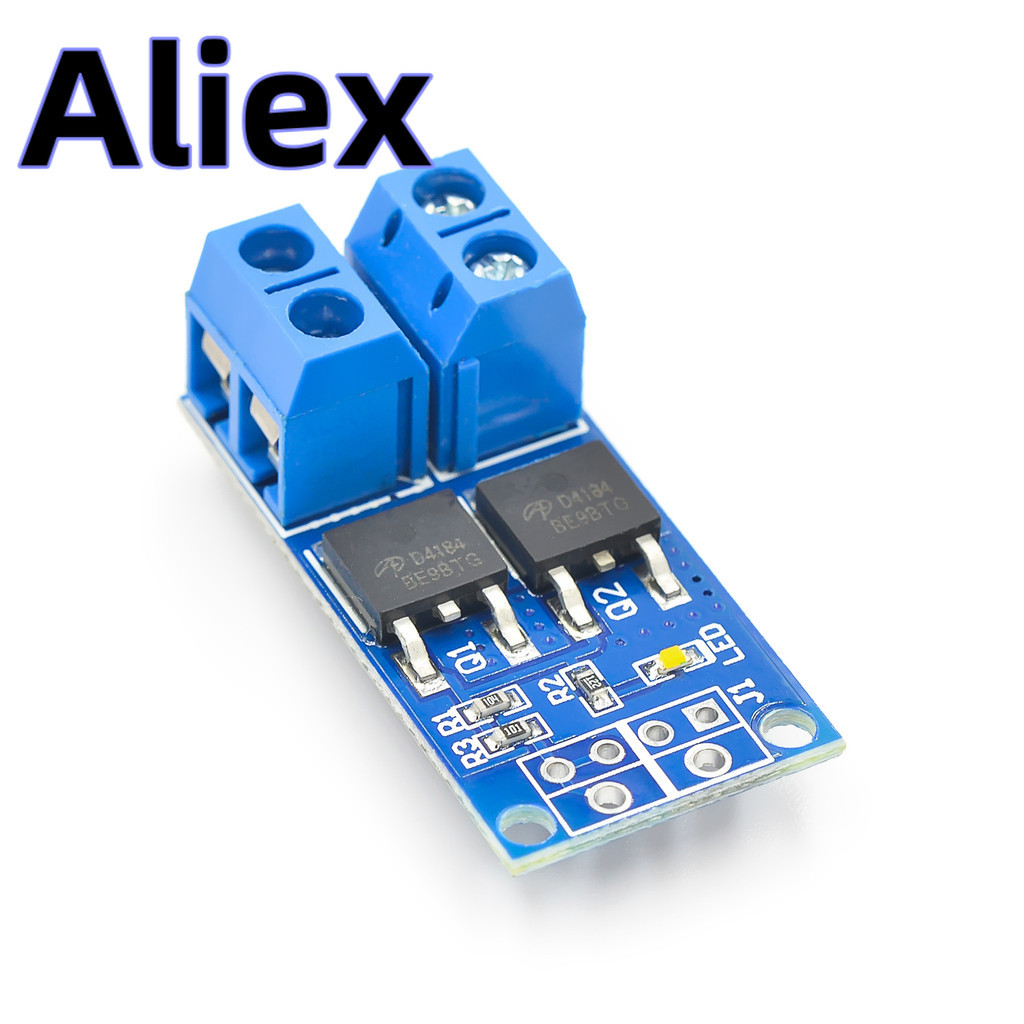 15A 400W MOS FET Trigger Switch Drive Module PWM Regulator Control ...