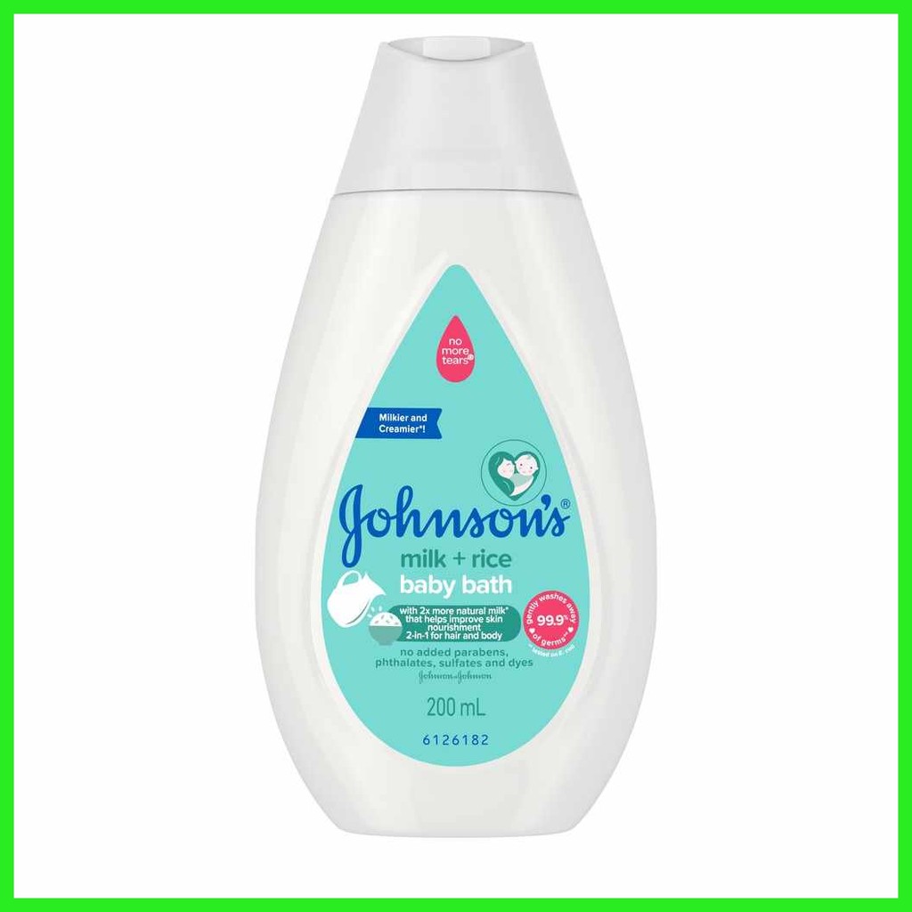 Johnson's_f!Milk)J)+)I>Rice)C>Bath)H>200ml | Shopee Philippines