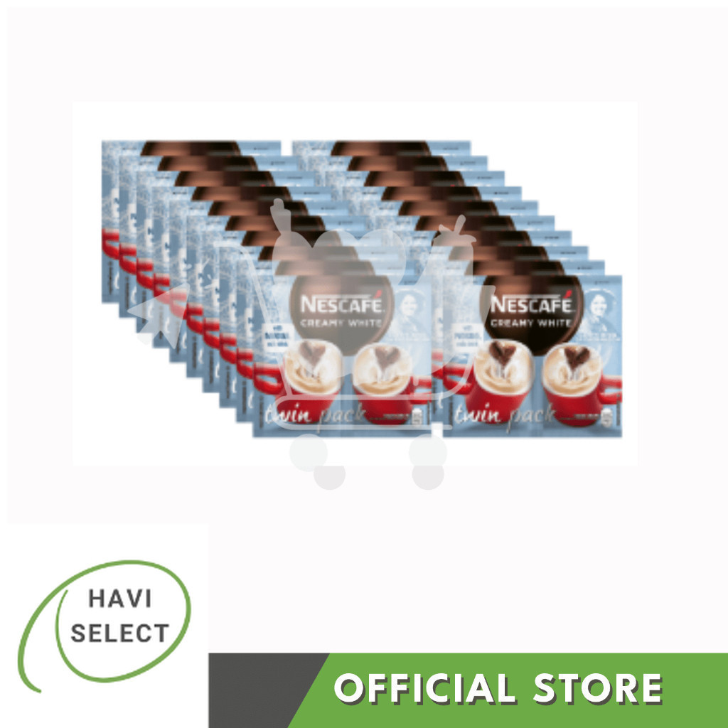 HAVI SELECT NESCAFE CREAMY WHITE TWIN PACK 3IN1 COFFEE 52G x 10PCS ...
