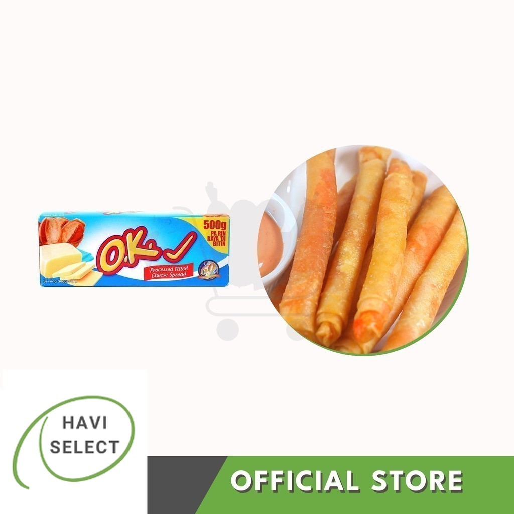 HAVI SELECT OK Cheese 500g Filled Cheese O.K. Cheese 500g bar | Shopee ...
