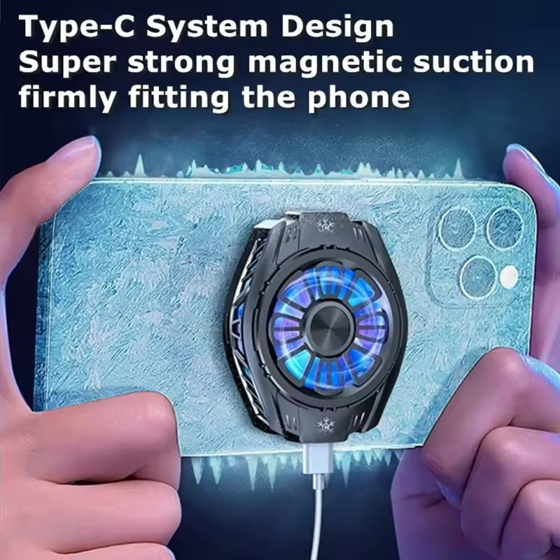 Mobile Phone Cooler Universal Mobile Phone Cooling Fan K5 Semiconductor ...