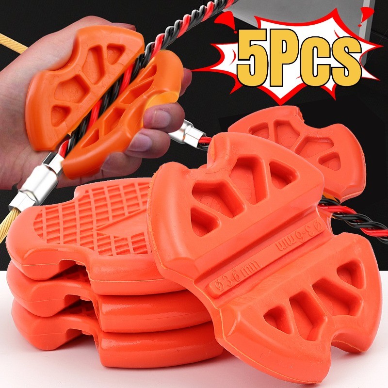 1/3/5Pcs Safe Rubber Wear-Resistant Network Cable Line Clamp High ...
