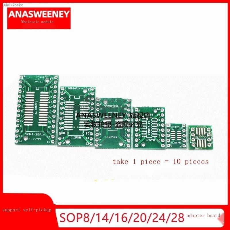SOP8/14/16/20/24/28 Adapter Board SMD to DIP PCB Conversion Board ...