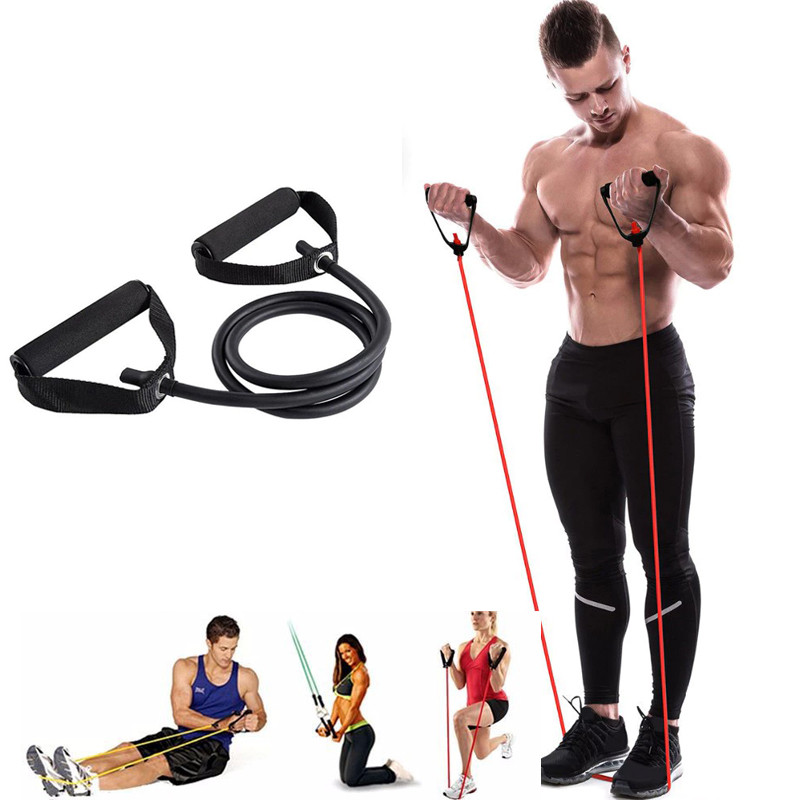 Resistance Band with Handle - Yoga Pull Band for Multifunctional Home ...