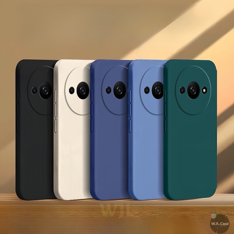 Case POCO C61 Simple candy color silicone mobile phone soft case YT ...