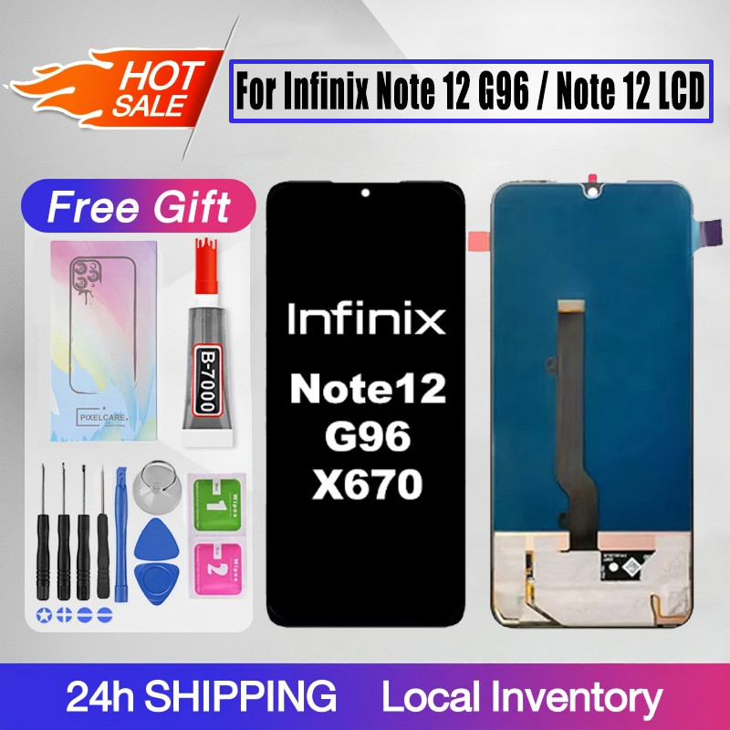 Techparts Original LCD For Infinix Note 12 G96 Infinix Note 12 LCD ...