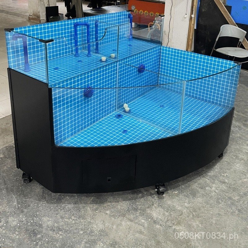 Seafood Tank Refrigerator Supermarket Mobile Seafood Pool Commercial ...