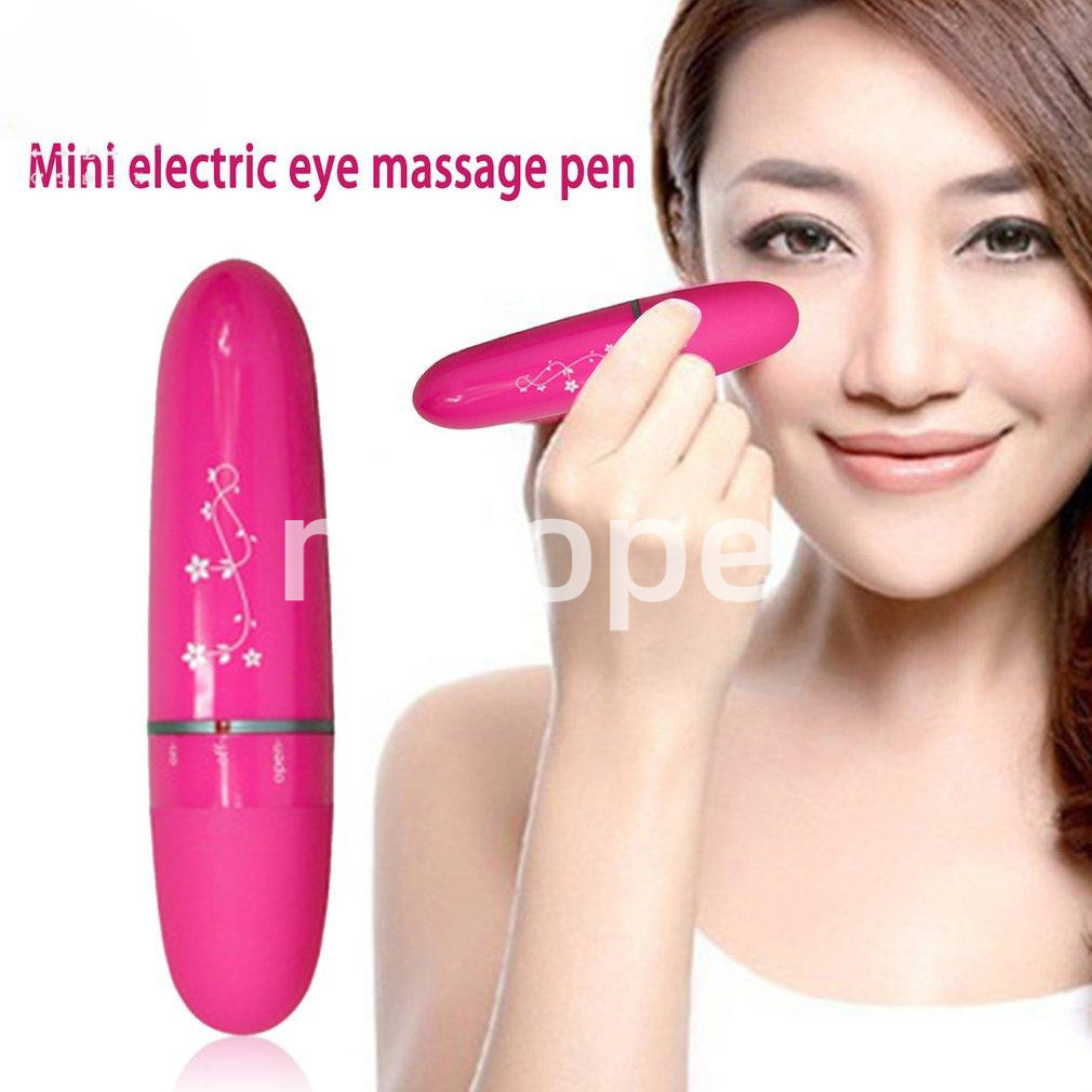 Eye Stimulation Massage Pen Women Beauty Tools Vibrating Eye Wrinkles ...
