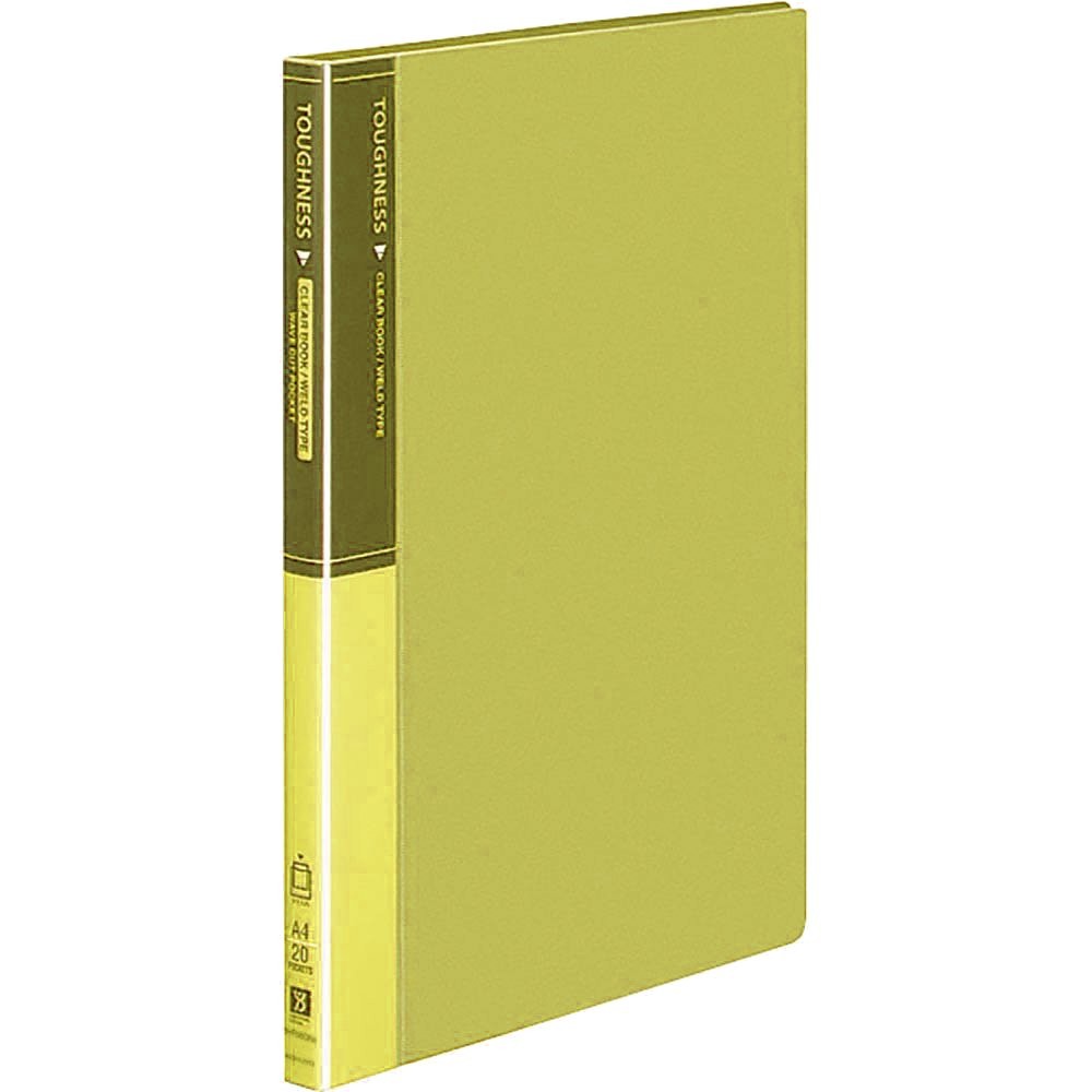 KOKUYO File Clear File Toughness A4 20 sheets Yellow La-F560NY | Shopee ...