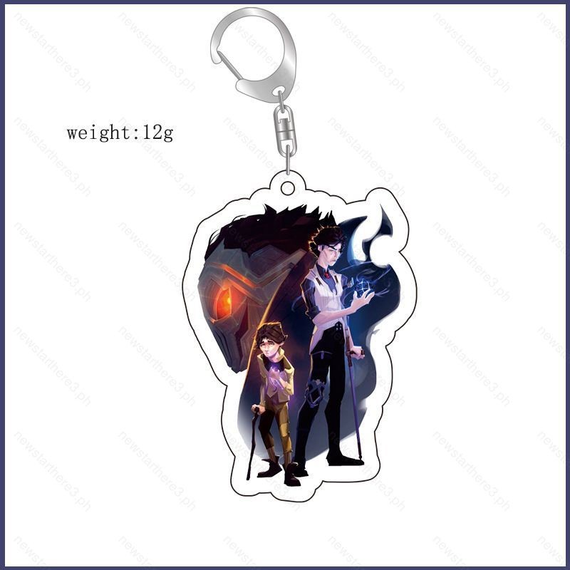 Ye Arcane League Of Legends Jinx Acylic Key Holder Keychain Bag Pendant