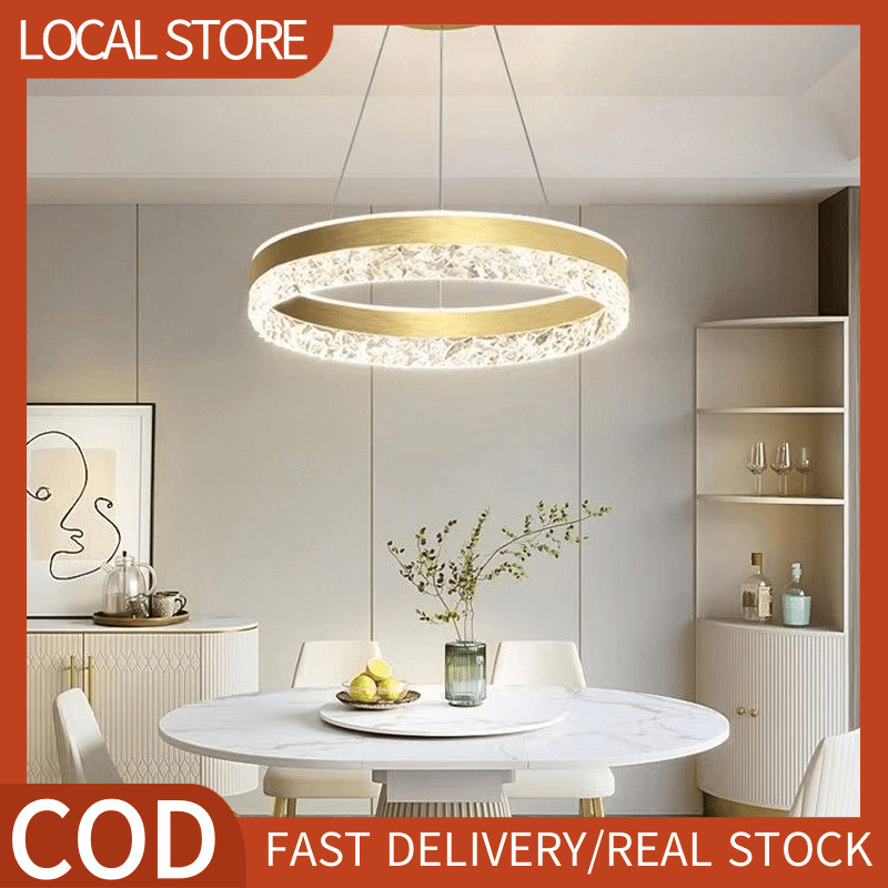 LED Dining Chandelier Living Room Center Lights Modern Ceiling Hanging ...