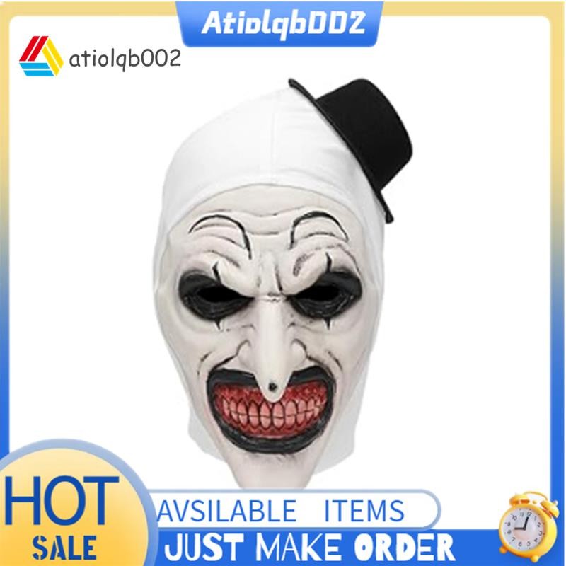 Halloween Terrifier Mask Clown Mask Scary Joker Costume Halloween ...