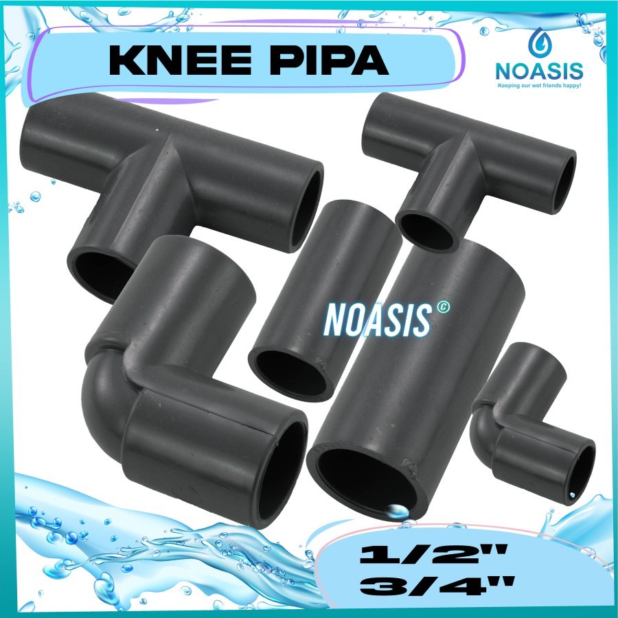 Knee CONNECTIONS AQUARIUM PIPE 1 INCH LTI SHAPE SOK PIPA | Shopee ...