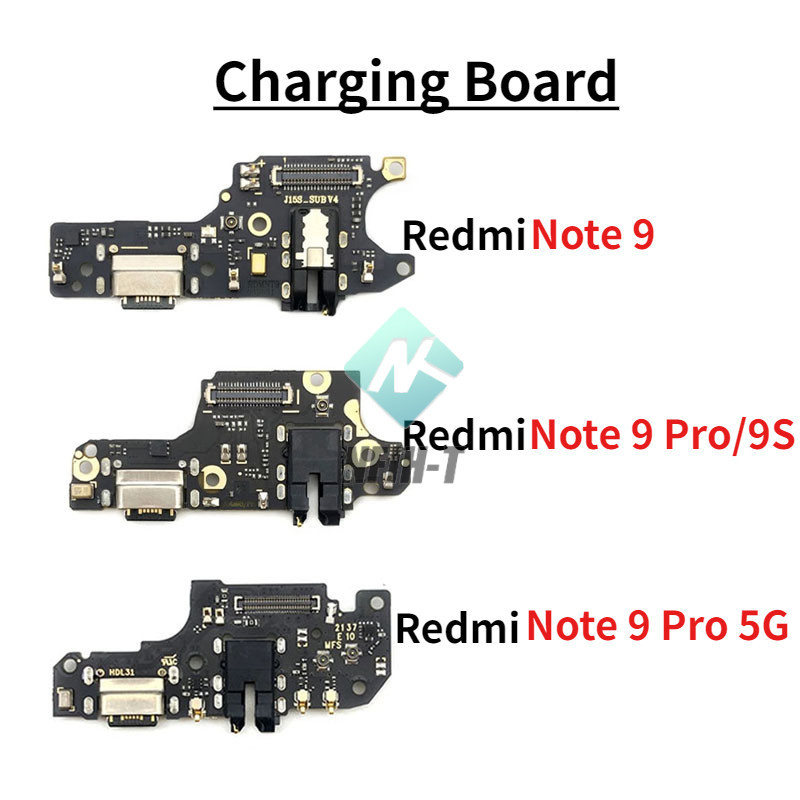 Charging Connector Board Flex For Redmi Note 9 9S Note 9 Pro USB ...