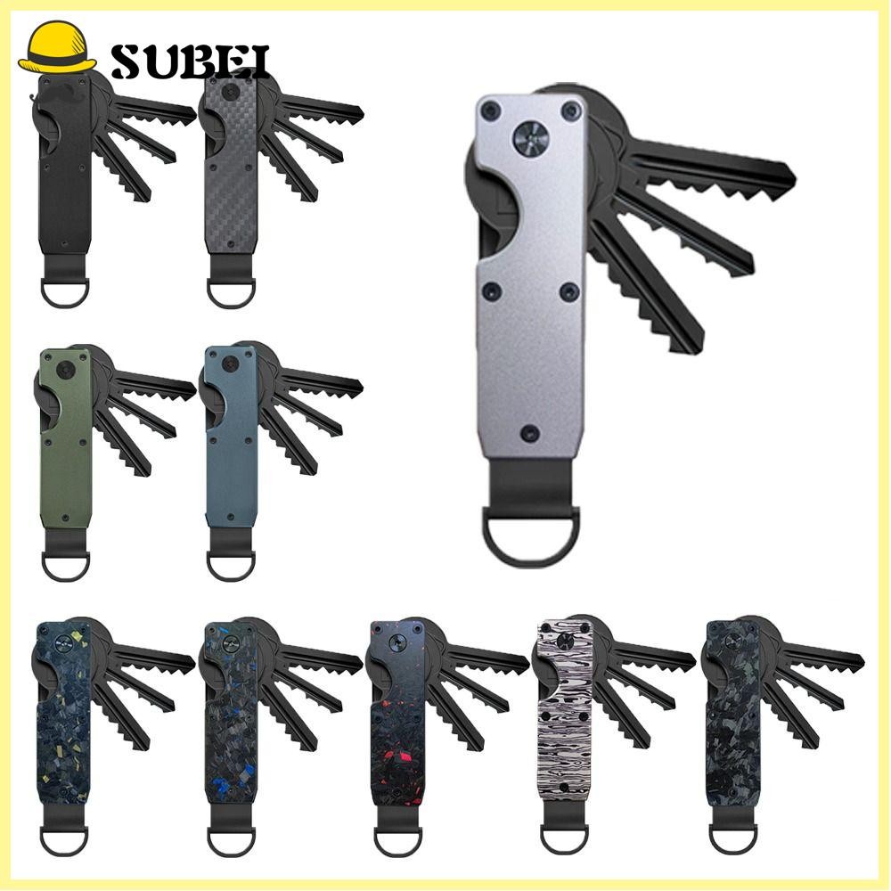 SUBEI1I Key Holder, Metal with Screwdriver Key Organizer, Smart Holds 2 ...