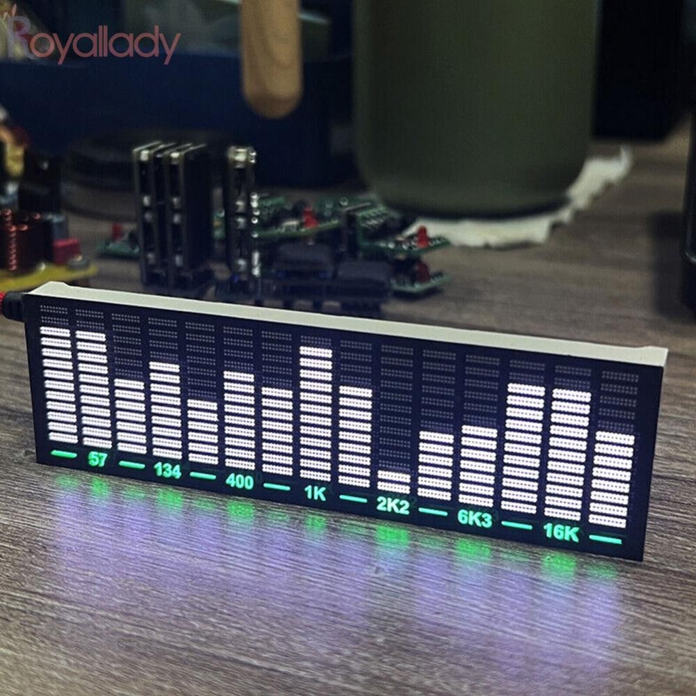 LED VU Meter with 15 Segments for Audio Modification and Decoration Use ...