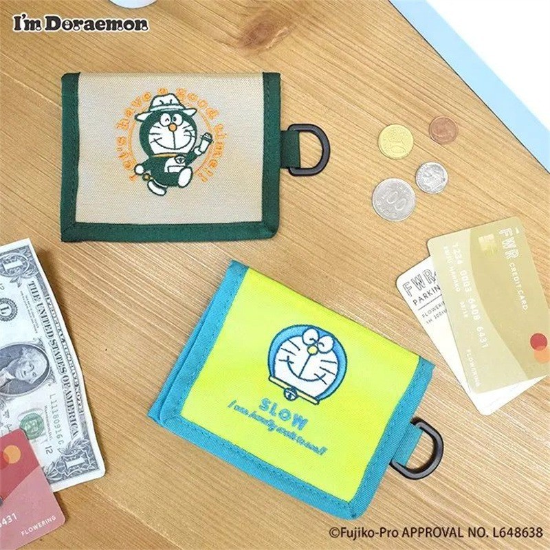 Doraemon Embroidered Wallet | Doraemon WALLET | Shopee Philippines
