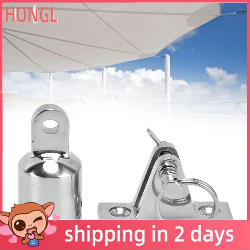 Honglai Bimini Top Mounting Fitting 316 Stainless Steel Deck Hinge Pipe ...