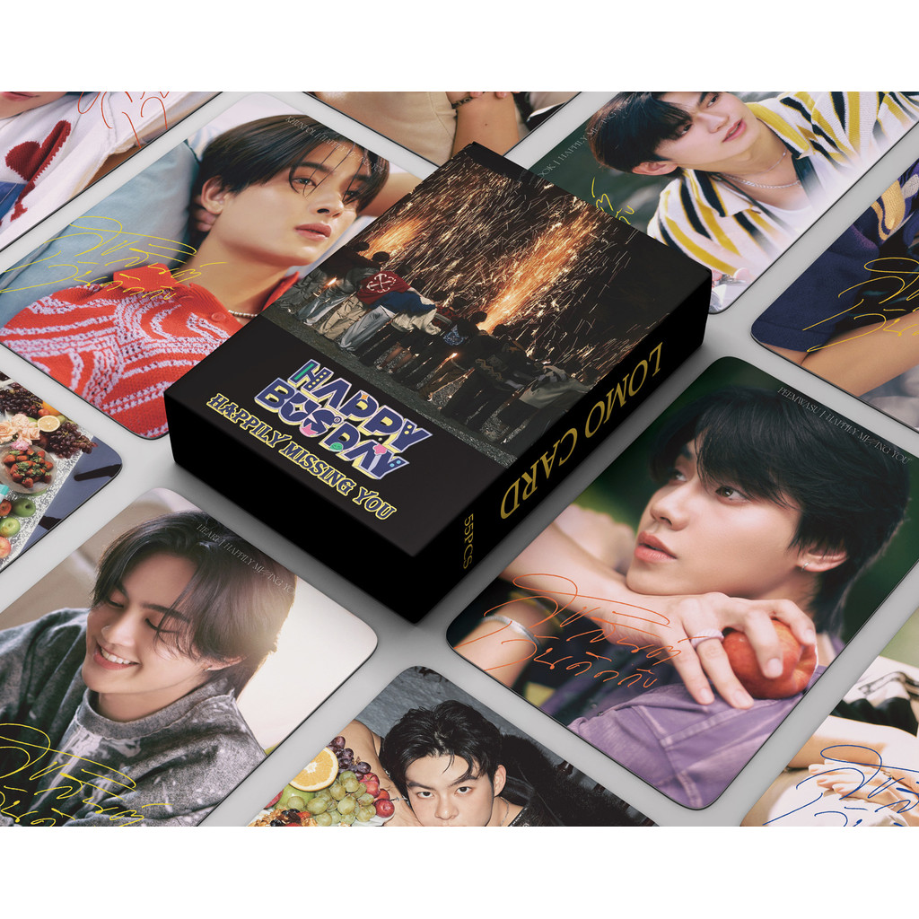 30-55pcs BUS happily missing you Photocards Transformer because of you ...