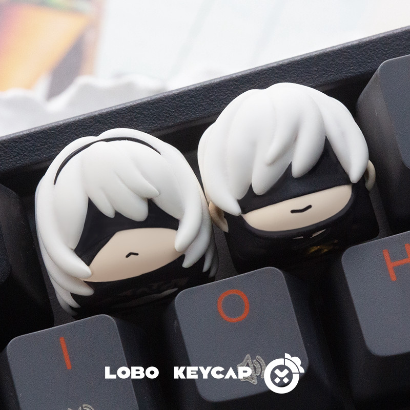 Neil: Mechanical Era~2B 9S Design Resin Art Keycap | Shopee Philippines