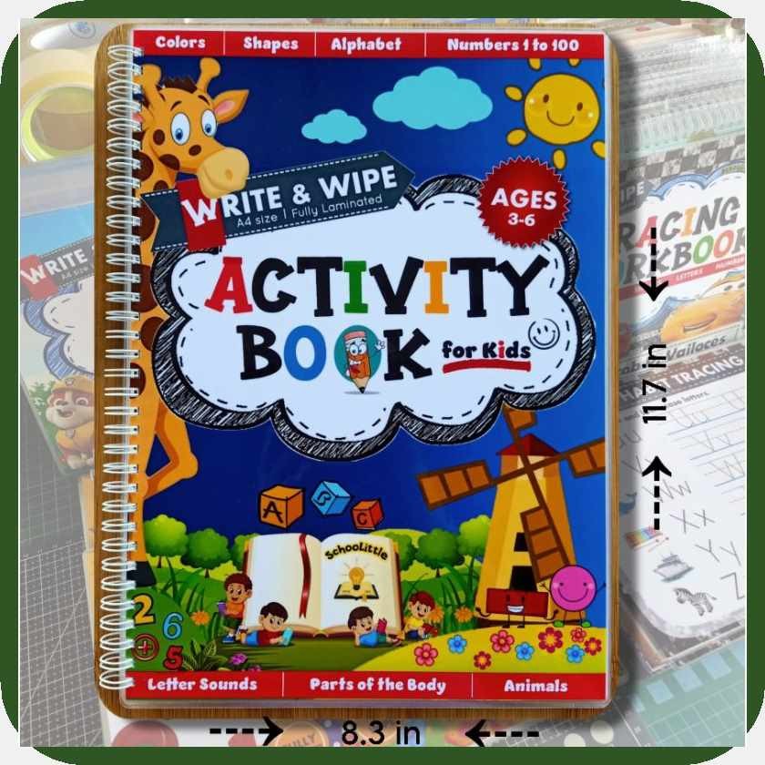 Laminated|S'Educational)k}Chart}K)with}g)Activities}ek)|}Ng)Notebook}BB ...