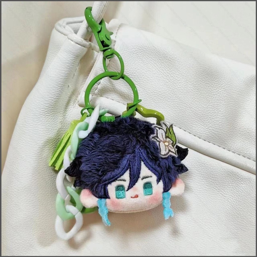 PG Genshin Impact Venti Cartoon Anime Doll Plush Tuanzi Doll Cute ...