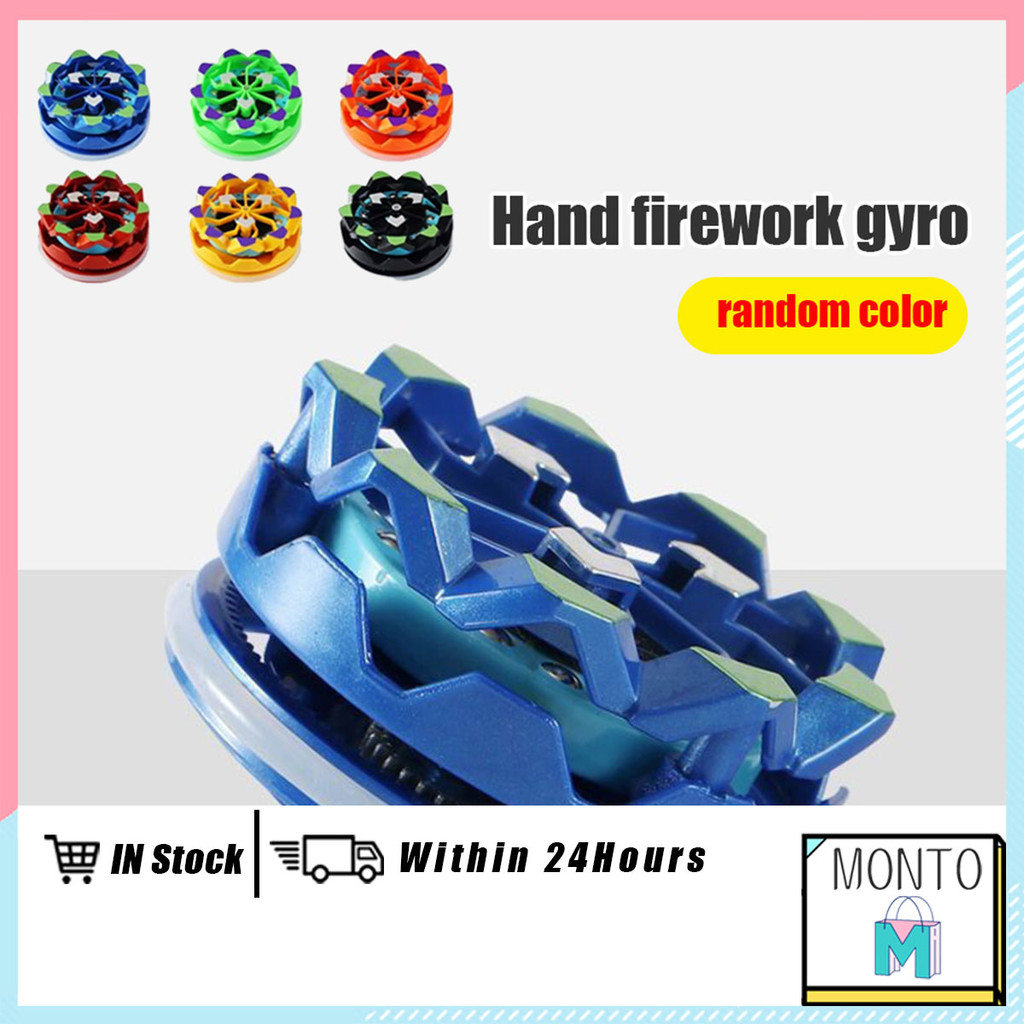 Fidget Gyroscope Toy Teens Adults Portable Luminous Gyro Decompression ...