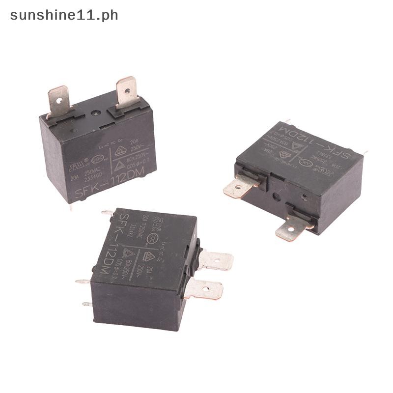 sunshine 1/5PCS SFK-112DM-12VDC 20A 250VAC 4pins Water Heater Microwave ...