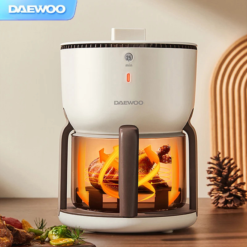 DAEWOO Smart Electric Air Fryer Oven 2L Rotisserie Dehydrator OLED ...