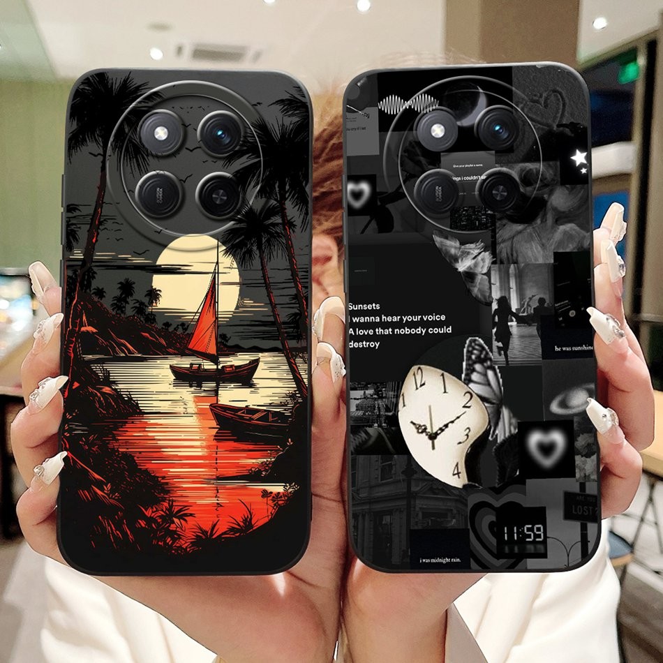 For Honor X9C 5G / X9c Smart New Fashion Dusk Beach Painting Casing ...