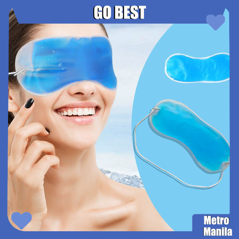 Eye Mask Cold Pads Relieve Eye Fatigue Soothing Tired Eyes Pad Gel Ice ...