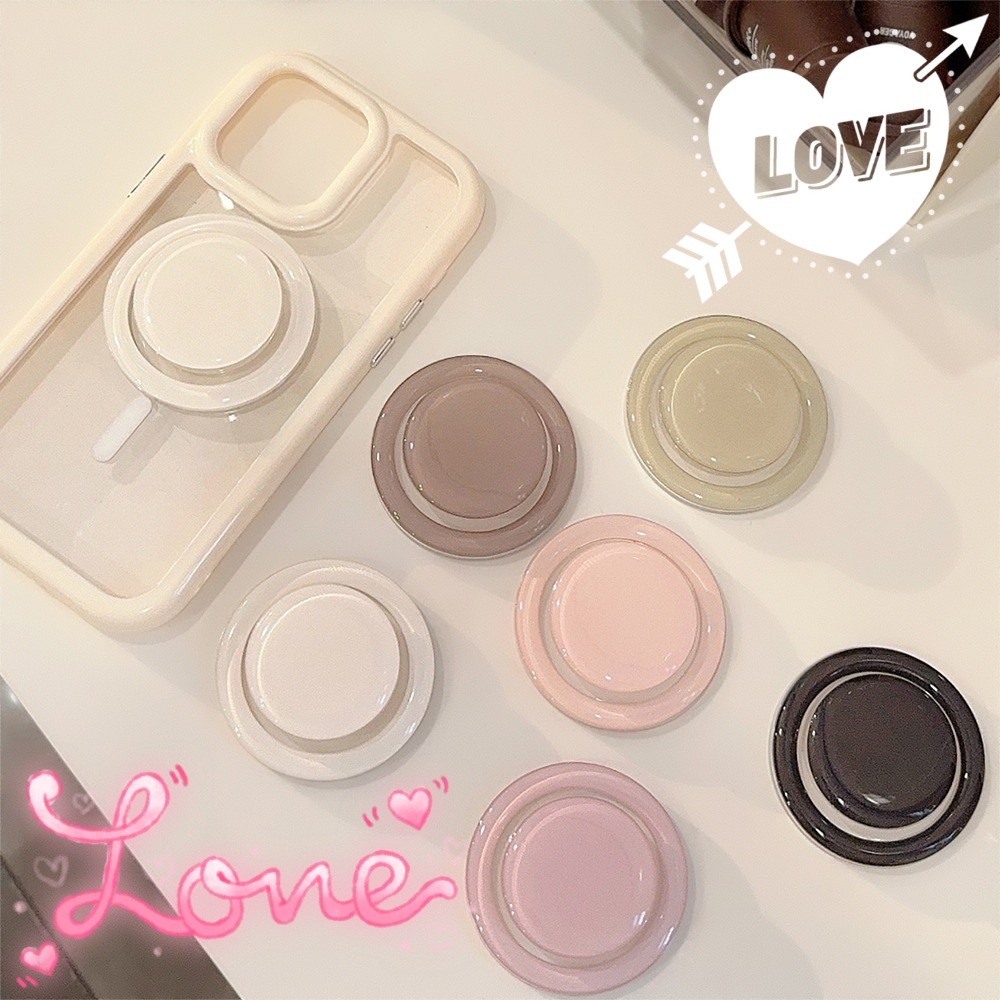 Simply Color Plain Round Magnetic Magsafe Popsocket Phone Holder for ...
