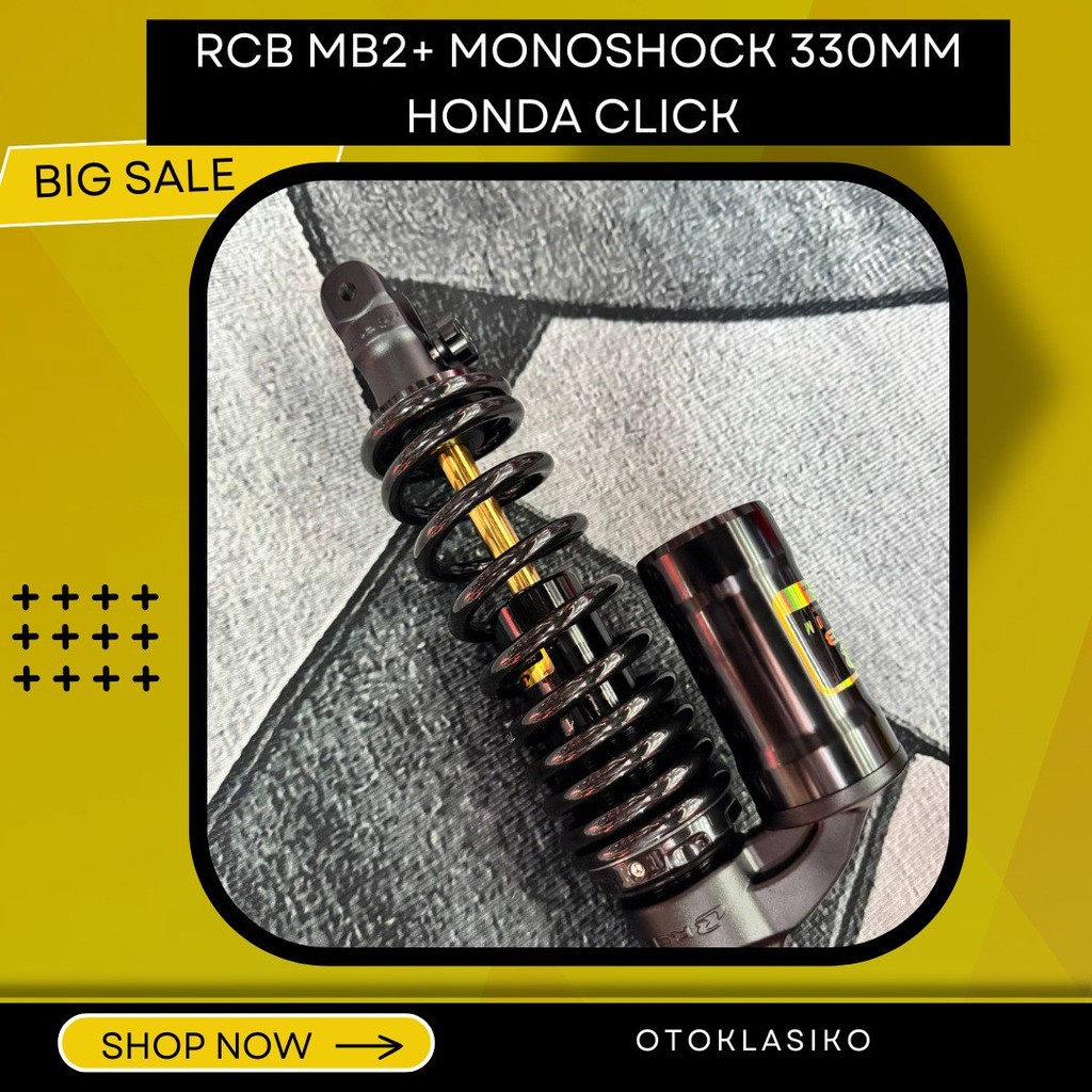 RCB mb2 plus Click 330mm series (g-bk) bk/gl premium black | Shopee Philippines