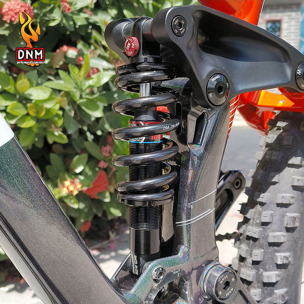 DNM DV-22AR Bicycle Rear Shock Spring Hydrauli Suspension MTB Mountain Folding Bike Back Damper ...