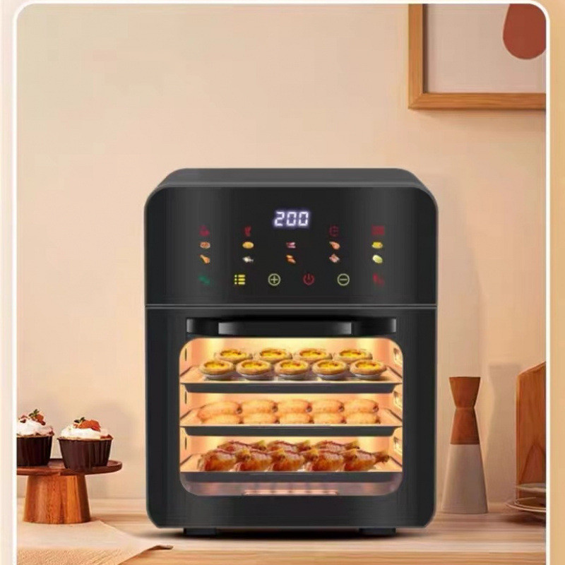 New Home Air Fryer with Visual Multi-Function Smart Baking ...