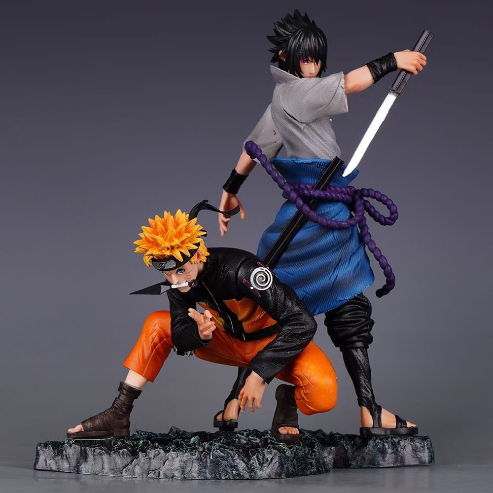 Naruto Shippuden: Bonds of the Fire Shadow Naruto Sasuke Figurine gk ...