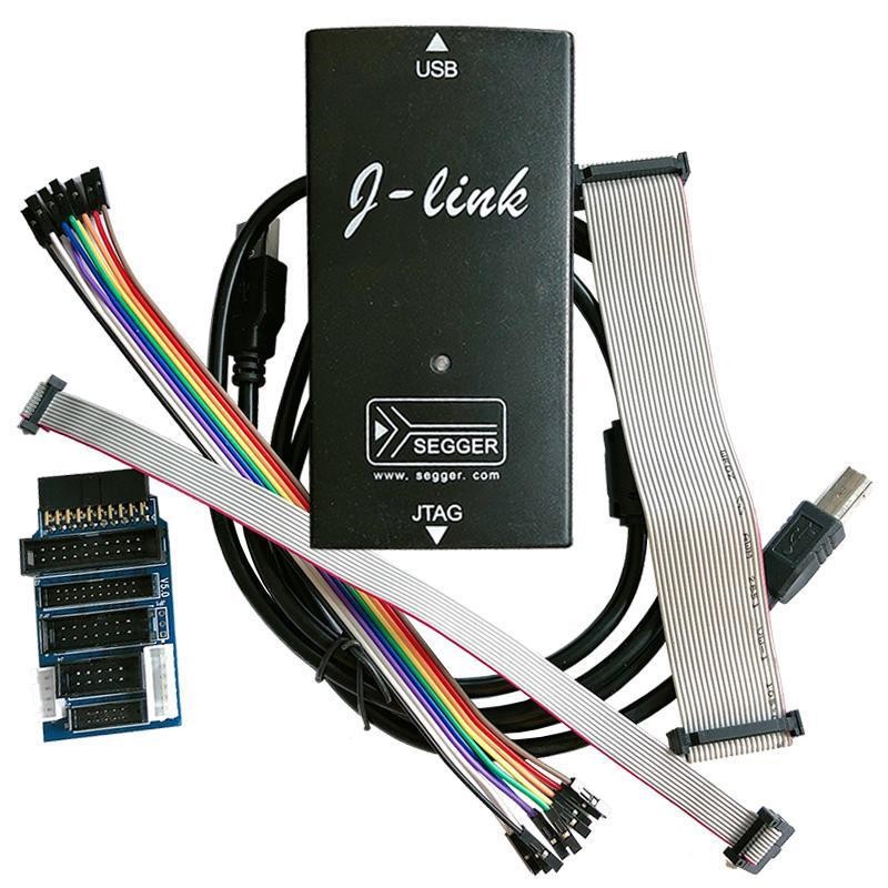 JLINK V8 stm32 Solidware Sinking Metal Craft J-Link v9 Simulation Device Downloader | Shopee ...