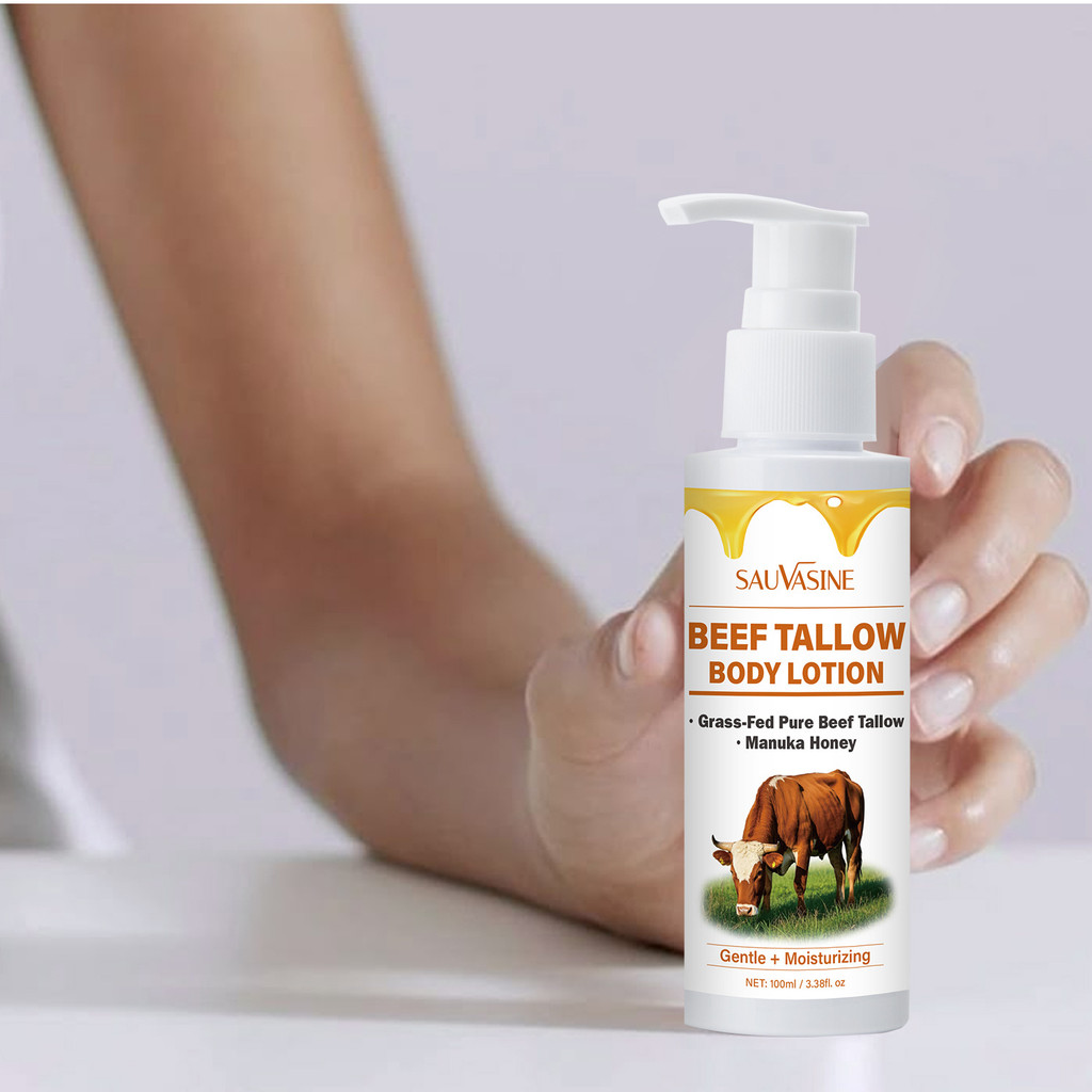 SAUVASINE Cow fat body lotion moisturizing and brightening | Shopee ...