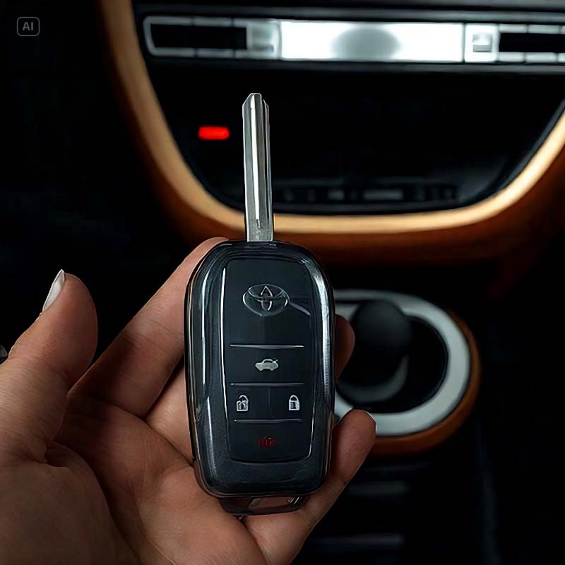 Toyota Car Decoration Keys Cover For Toyota flip key corolla/altis ...