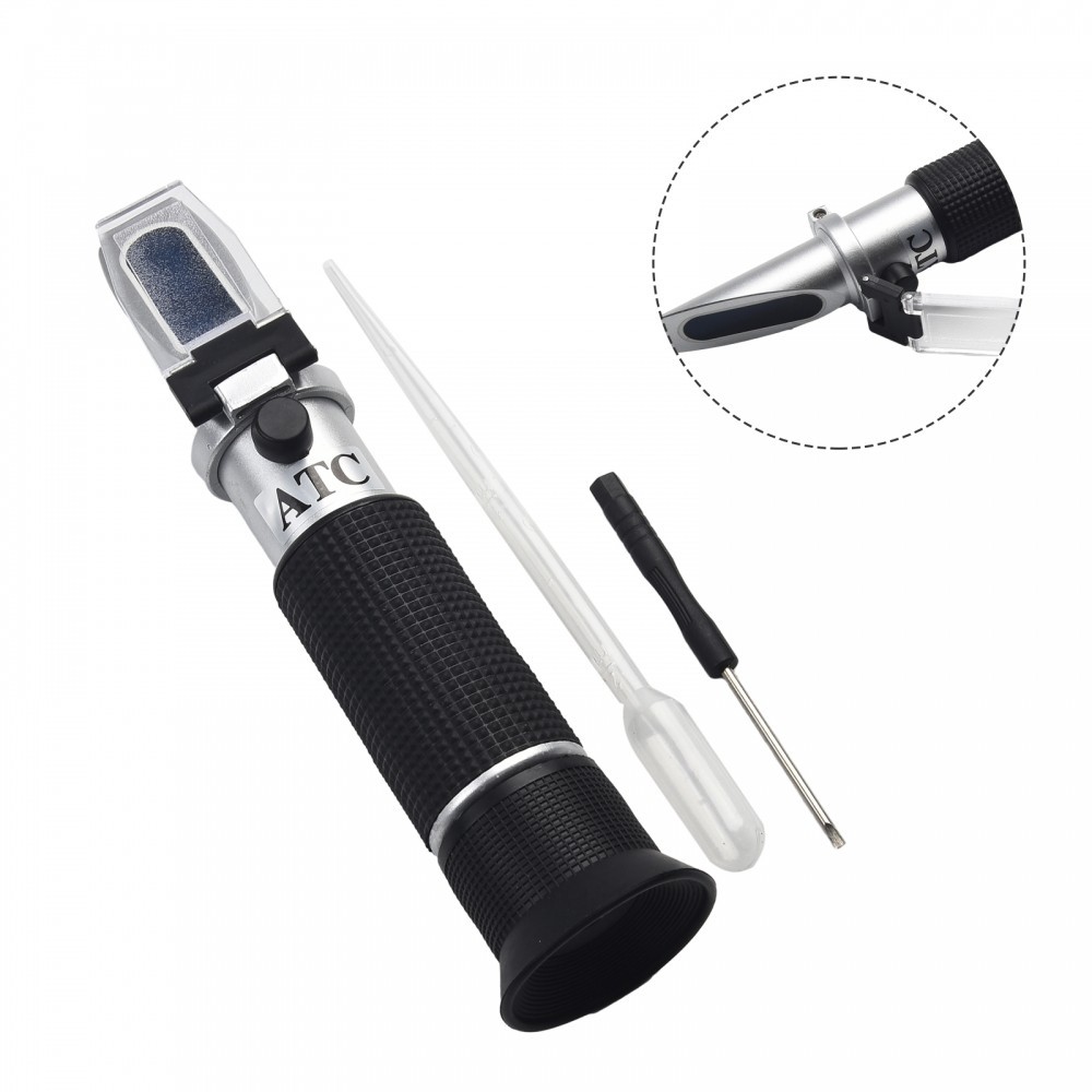 Sugar Refractometer Handheld Kitchen Fruit Tools Pipette Sugar Testing ...